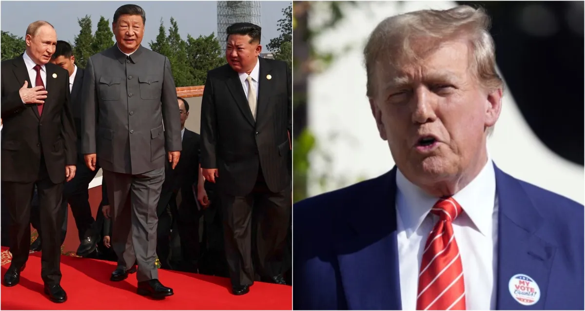 Trump fumes at Jinping for hosting Putin, Kim at Beijing parade ...