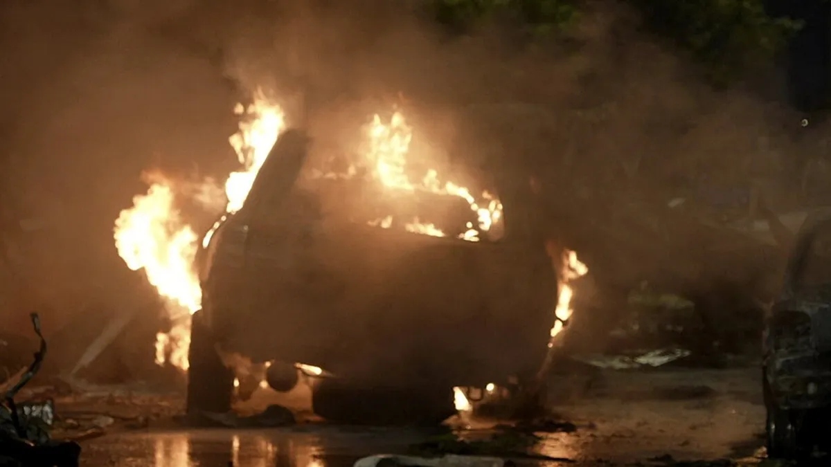 10 killed, over 30 injured in bomb blast near paramilitary headquarters ...