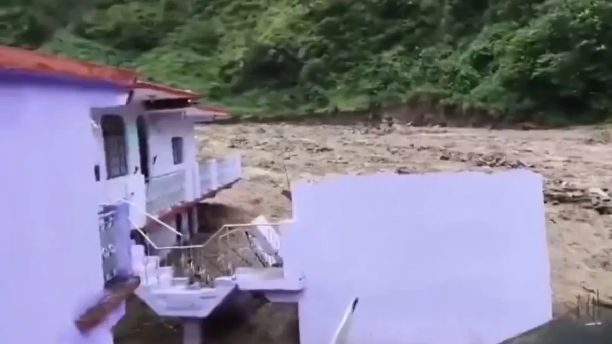 Cloudburst hits Uttarakhand's Chamoli: Five missing, houses washed away; rescue ops underway ...