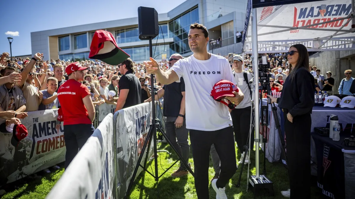 Charlie Kirk shot dead: What Trump's ally was debating moments before ...
