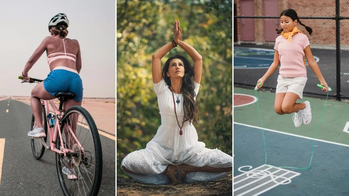 Cycling, yoga, skipping: Are they better than walking for fitness ...