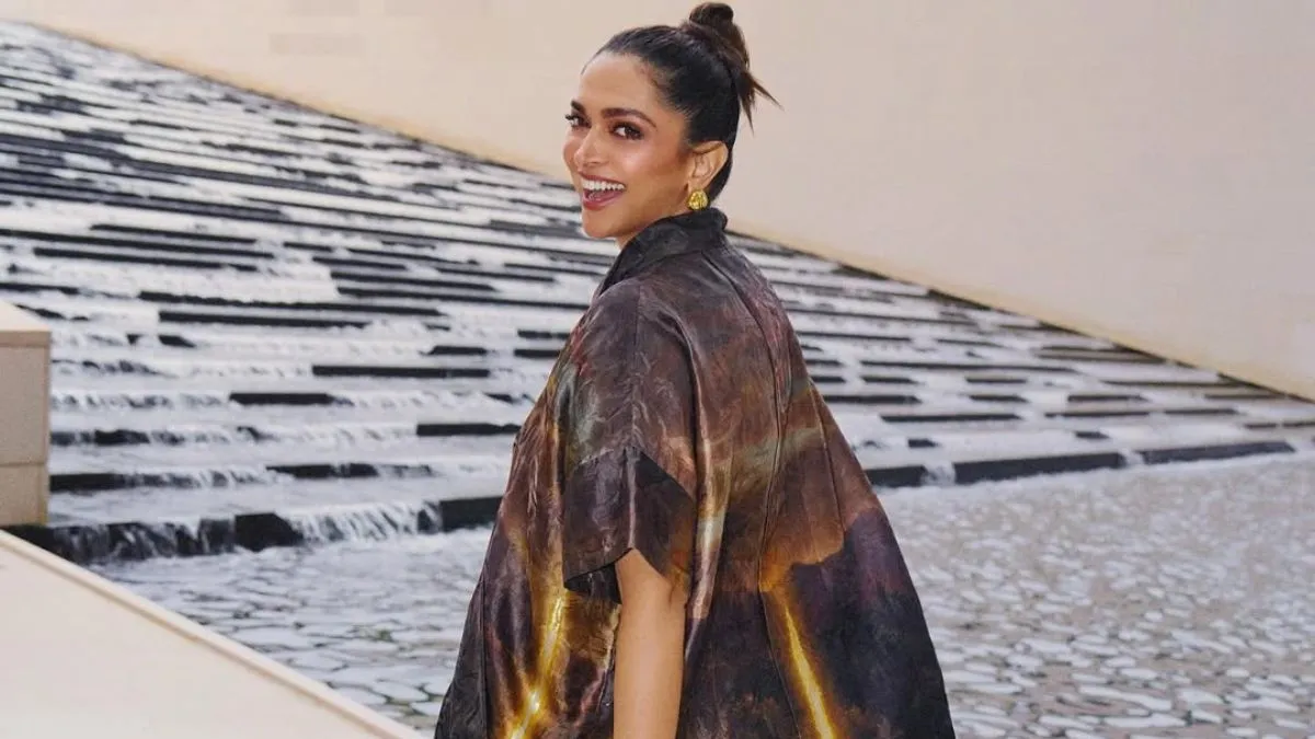 Deepika Padukone serves relaxed glamour in oversized silk shirt and ...