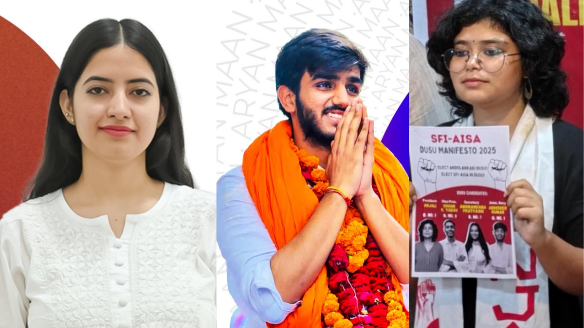 DUSU Election 2025: Key contestants and educational qualifications ...
