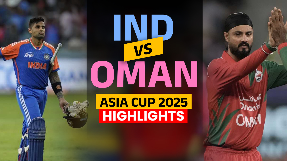 IND vs OMN Cricket Match Score: India vs Oman Asia Cup 2025 Latest ...