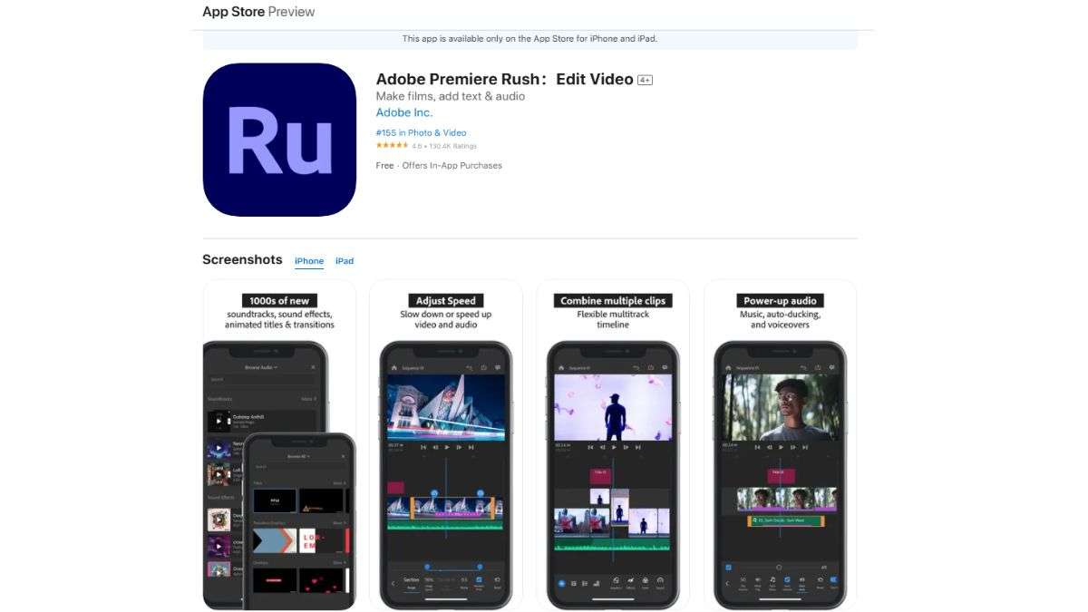 Video editing on iPhone gets easier: Adobe Premiere app launching this ...