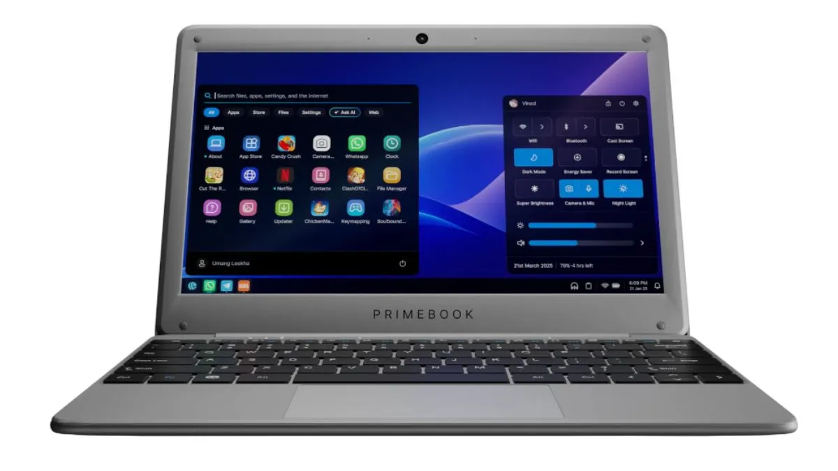 Primebook 2 Pro, Max laptops launched in India: Android 15 OS, AI ...