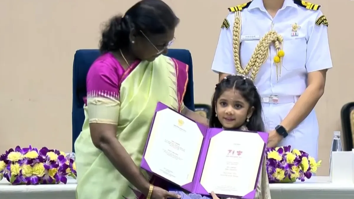 Meet Trisha Vivek Thosar, 5-year-old Naal 2 star who won National Award ...