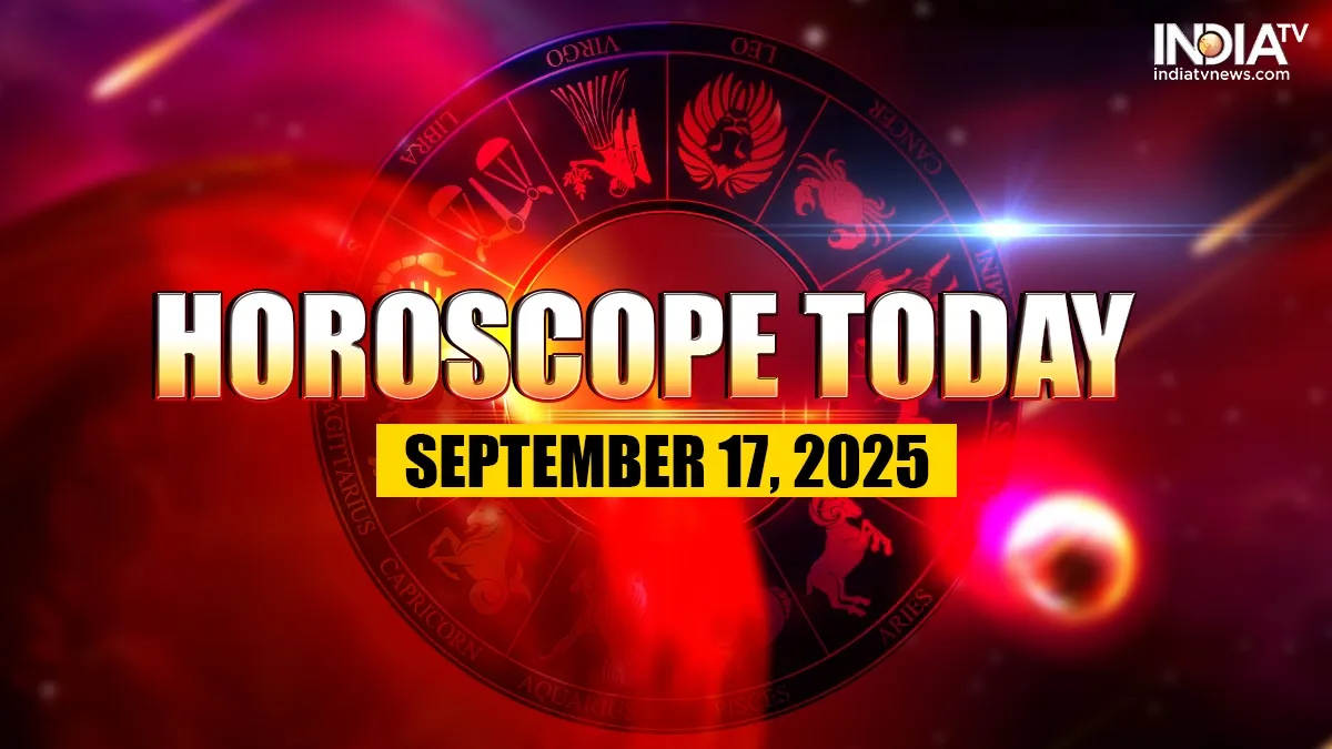 Horoscope today, 17 September 2025: Aries to Pisces daily horoscope ...