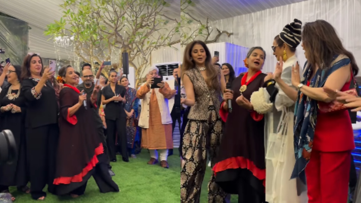 Rekha, Vidya Balan and others groove to 'Kaisi Paheli Zindagani' on ...