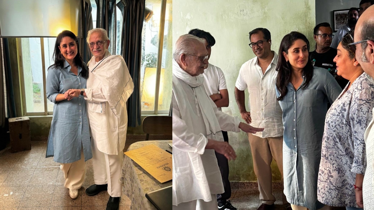 Kareena Kapoor Khan meets Gulzar, starts shooting for Daayra with Prithviraj Sukumaran ...