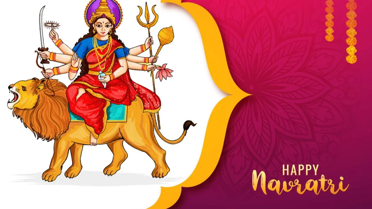 Navratri first day status 2025: Video download and wishes | Events News ...