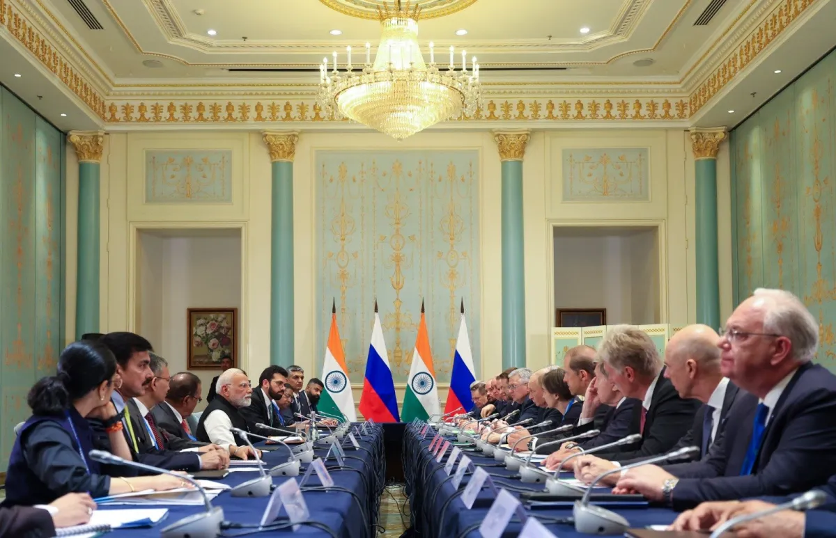 PM Modi, President Putin hold bilateral talks on the sidelines of SCO Summit in Tianjin | World ...