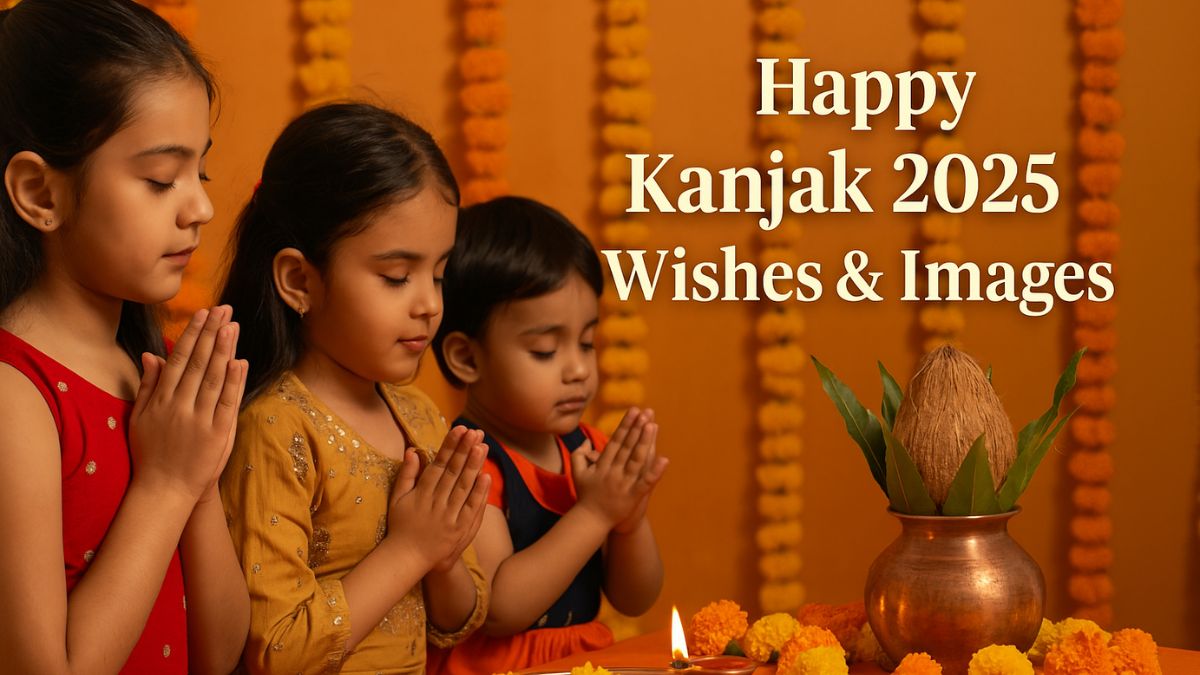 Happy Kanjak wishes and images for Navratri Ashtami 2025 | Events News ...