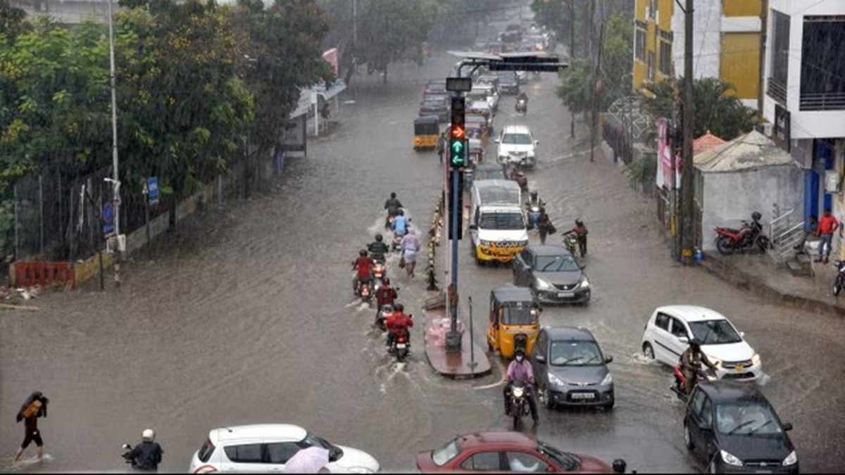 Hyderabad weather update: IMD issues yellow alert, city faces waterlogging due to heavy rainfall ...