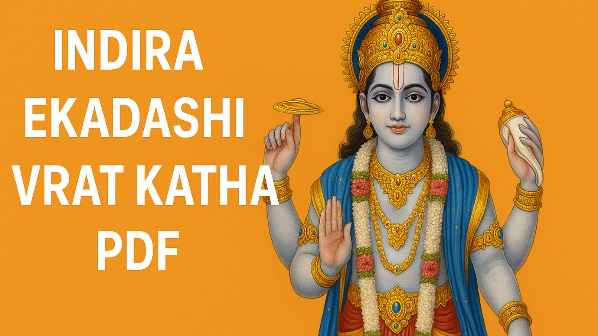 Indira Ekadashi vrat katha 2025 for September 17 | Indira Ekadashi Vrat Katha in Hindi PDF ...