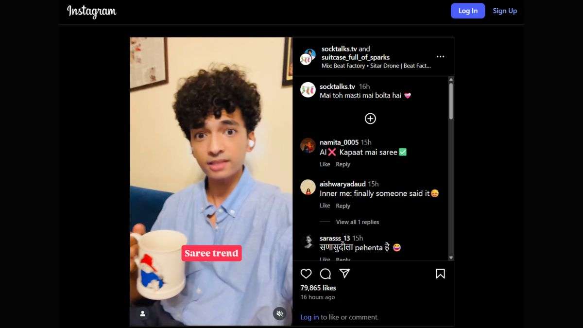 Ratan Tata's ex-manager Shantanu Naidu made fun of viral AI Saree Trend: “Saree Pehno, Photo ...