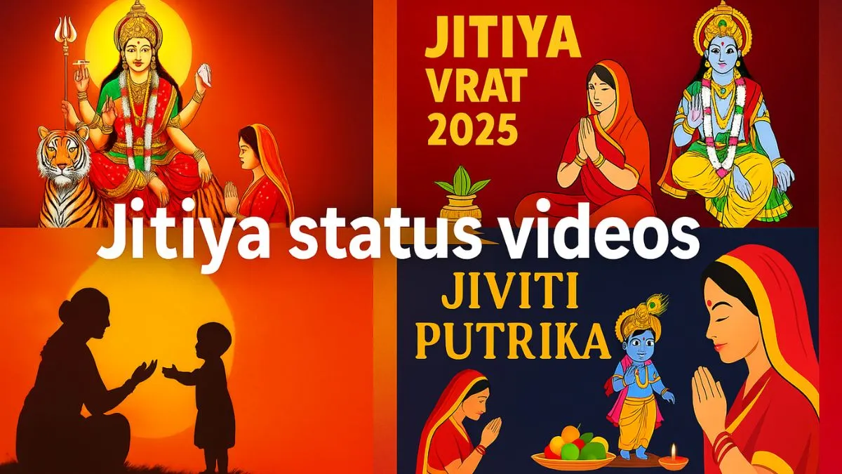 Jitiya status video, vrat status, and parv wishes 2025 | Events News – India TV