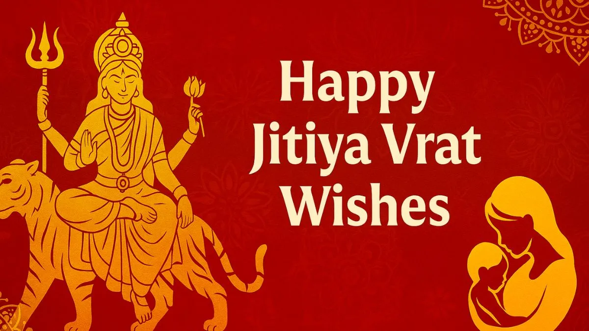 Happy Jitiya Vrat 2025 wishes in Hindi and English with images | Events News – India TV
