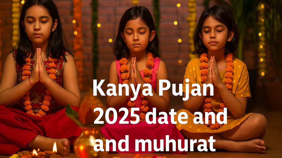 Kanya Pujan 2025 date, time and muhurat on Navratri Ashtami | Spirituality News – India TV