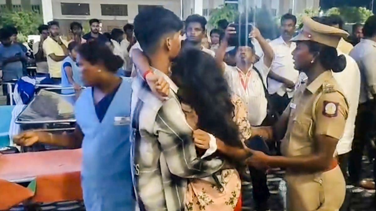 Karur stampede: No stone-pelting at Vijay's rally, TVK flouted rules, says Tamil Nadu top cop ...