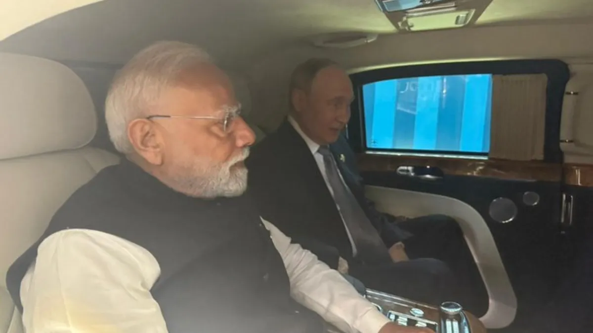 When Putin waited ten minutes for PM Modi to travel together, the story ...