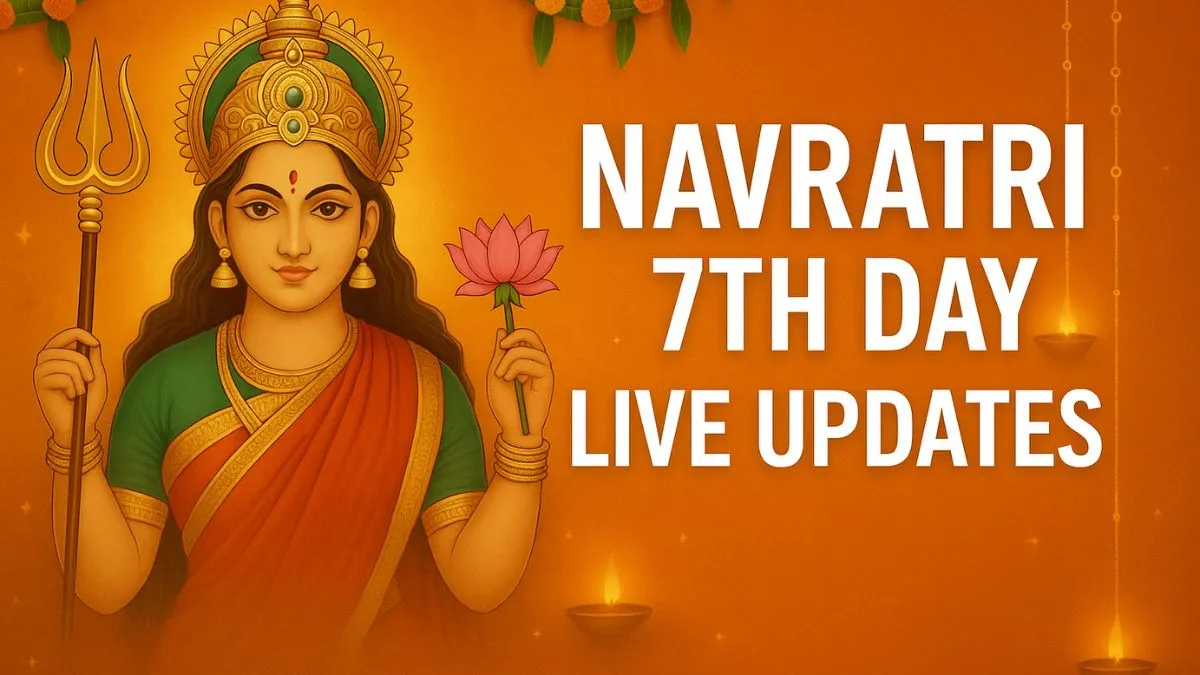 Navratri 2025 7th day: Maa Katyayani puja, bhog, colour and ...