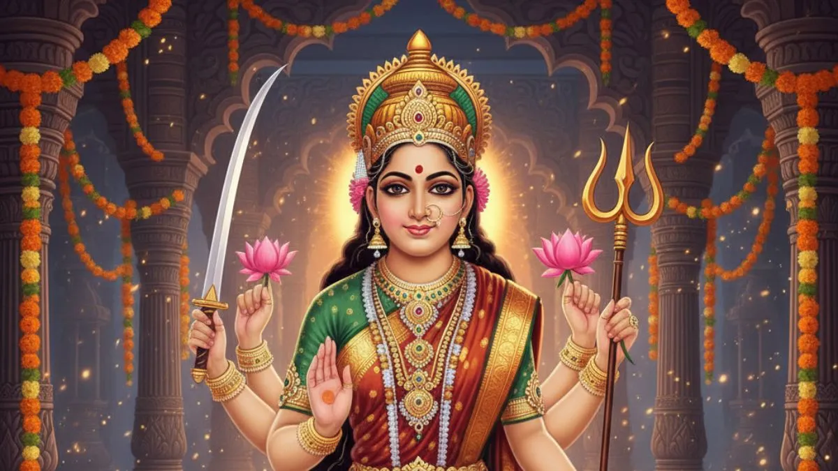 Navratri 2025 7th day wishes in Hindi and English | Maa Katyayani ...