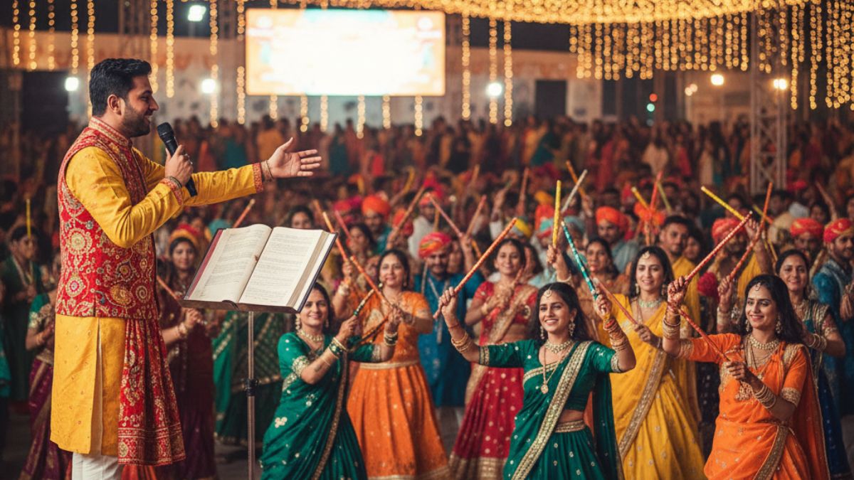 Navratri anchoring script in Hindi and Gujarati: Full samples for stage ...