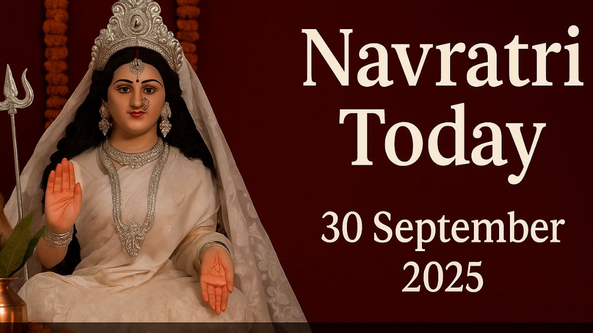 Navratri 2025 today: Which Navratra is on September 30 and who is ...