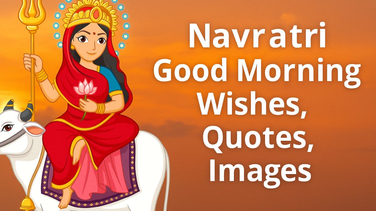 Navratri good morning wishes, quotes, images in Hindi and English for ...