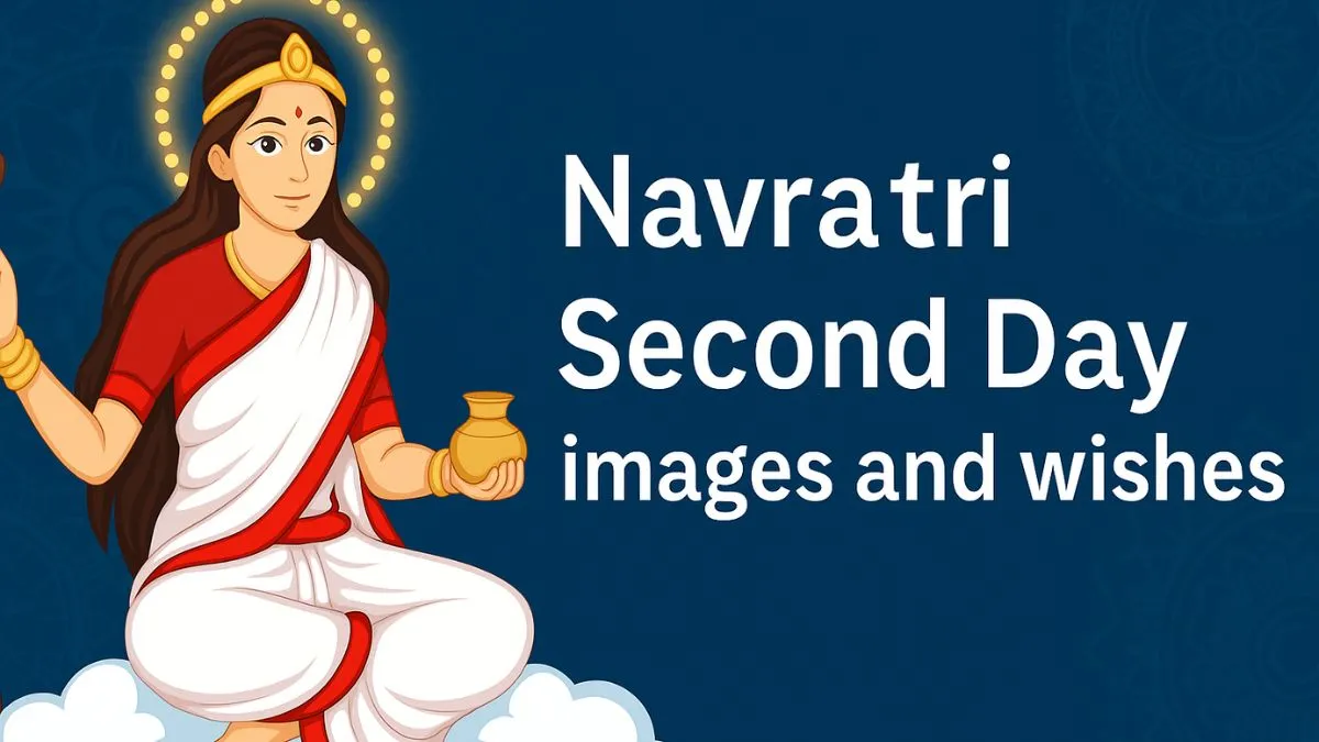 Navratri second day 2025: Maa Brahmacharini images and wishes for blessings | Events News – India TV