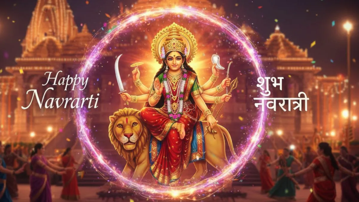 Navratri 2025 wishes in Hindi, English, Marathi, Gujarati to share | Events News – India TV