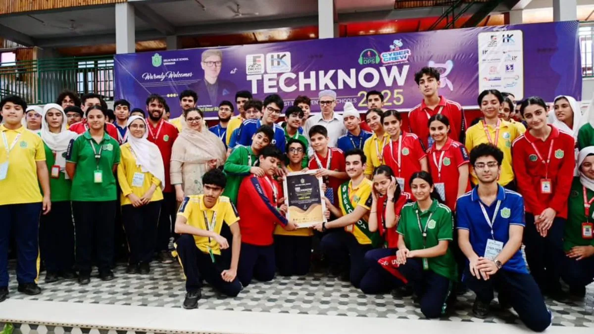 J-K: CM Omar Abdullah launches robotic teacher developed by students during TechKnow-2025 ...
