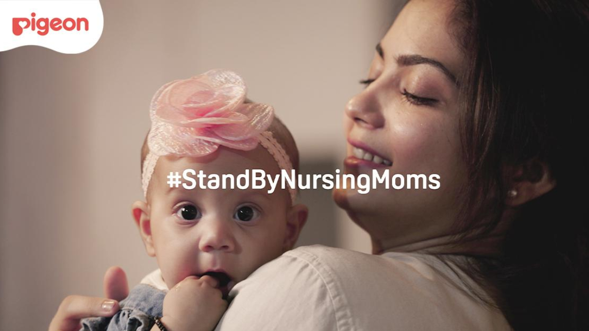 Pigeon India Launches ‘Stand by Nursing Moms' Campaign for World ...