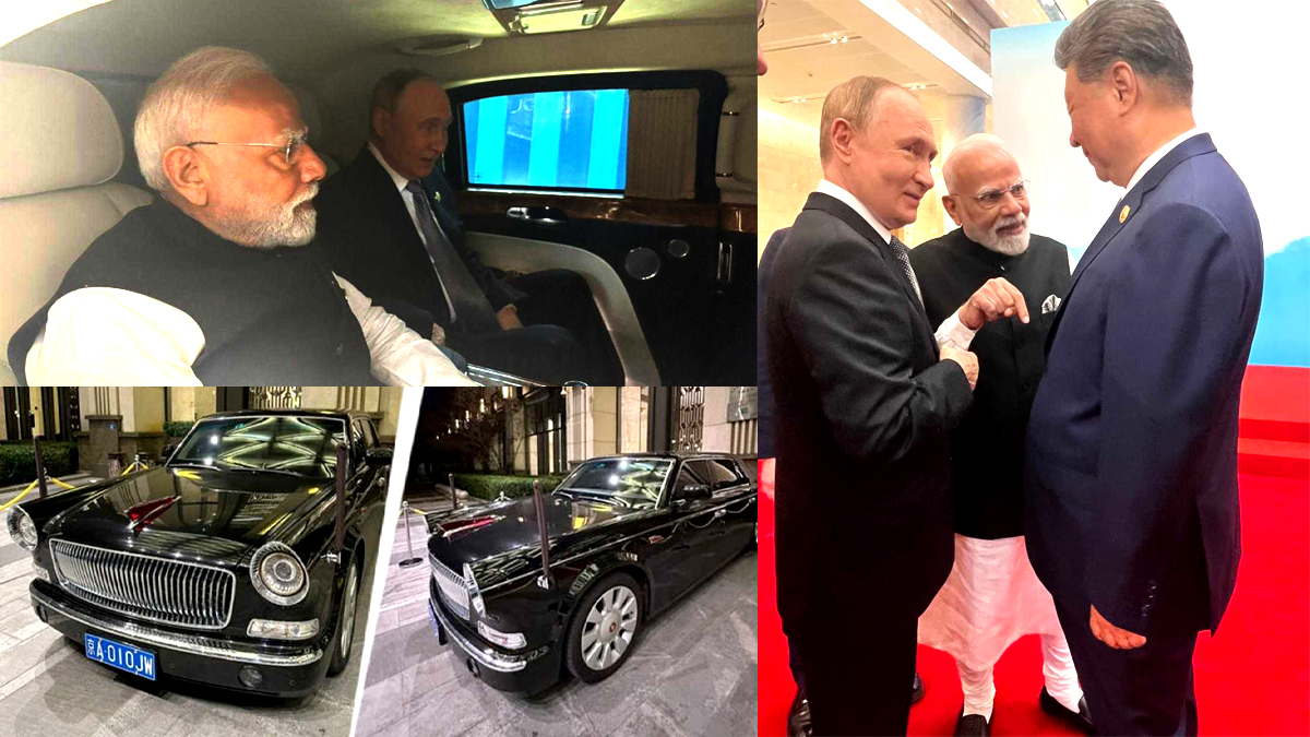 From Putin's Aurus to Xi's Hongqi, PM Modi's China visit marked by powerful gestures. All you ...
