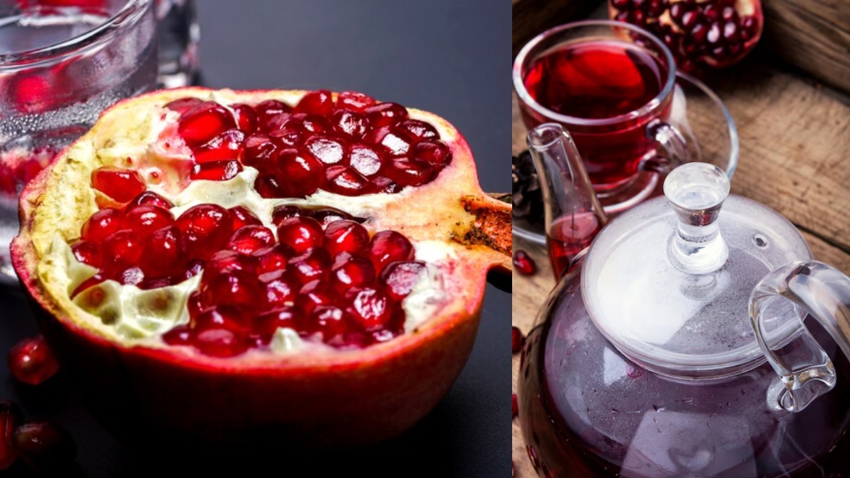 4 incredible health benefits of drinking pomegranate peel tea twice a week | Food News – India TV