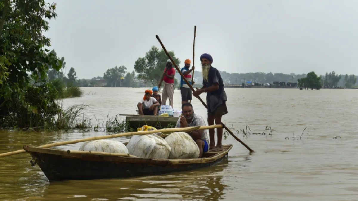 Punjab floods: State declared disaster-hit as 1400 villages submerged, 30 dead in worst deluge ...