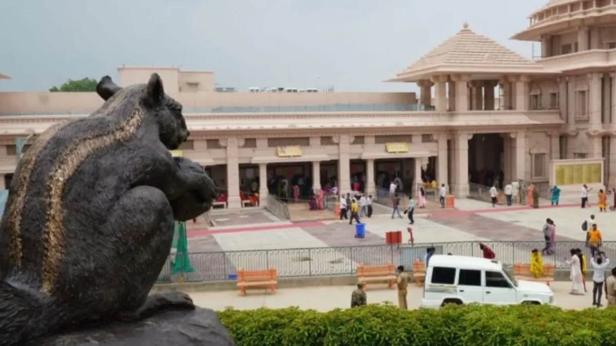 Why is a squirrel statue installed at Ram temple in Ayodhya? Know its role in epic Ramayana ...