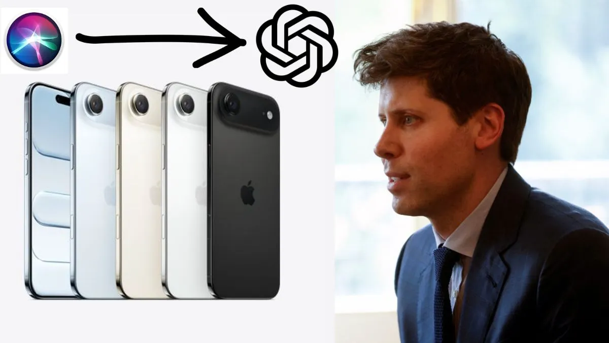 Sam Altman wants Siri replaced with ChatGPT: Could it happen on iPhones ...