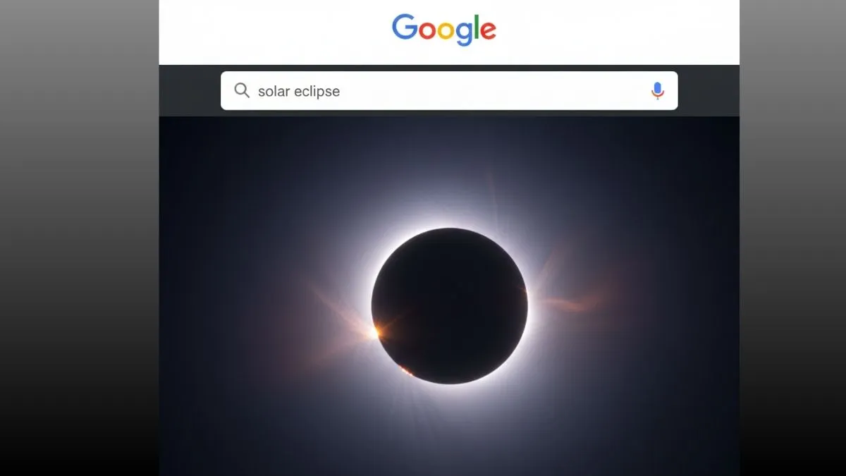 Google adds special Surya Grahan animation to celebrate Solar Eclipse ...