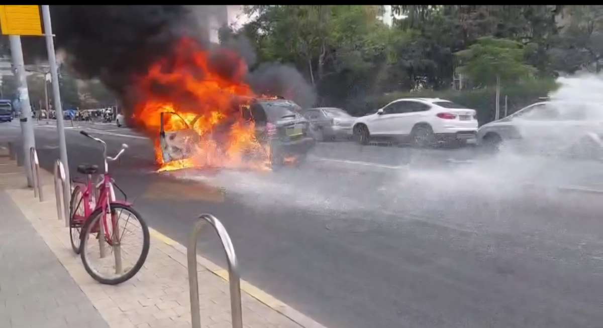 Israel: Several injured after car explodes in Tel Aviv | World News ...