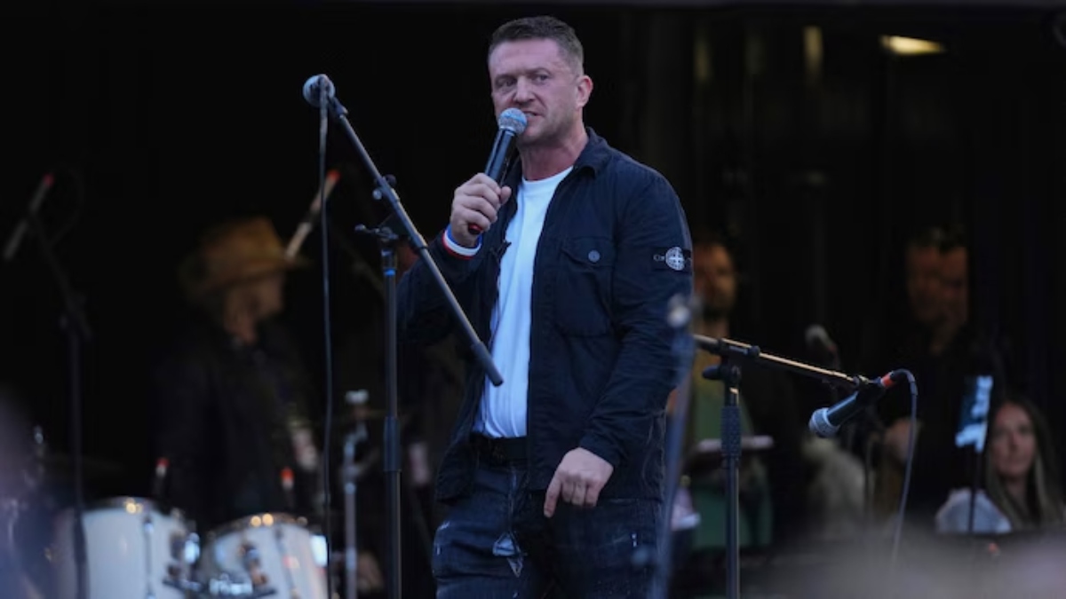 Who is Tommy Robinson? Far-right activist who drew 100,000 people to ...
