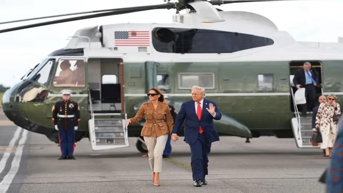 Donald Trump Helicopter