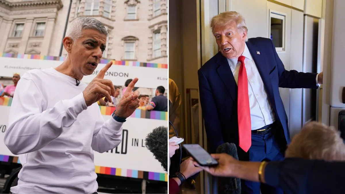 Sadiq Khan 'among the worst': Trump says he barred London Mayor from UK state banquet | World ...