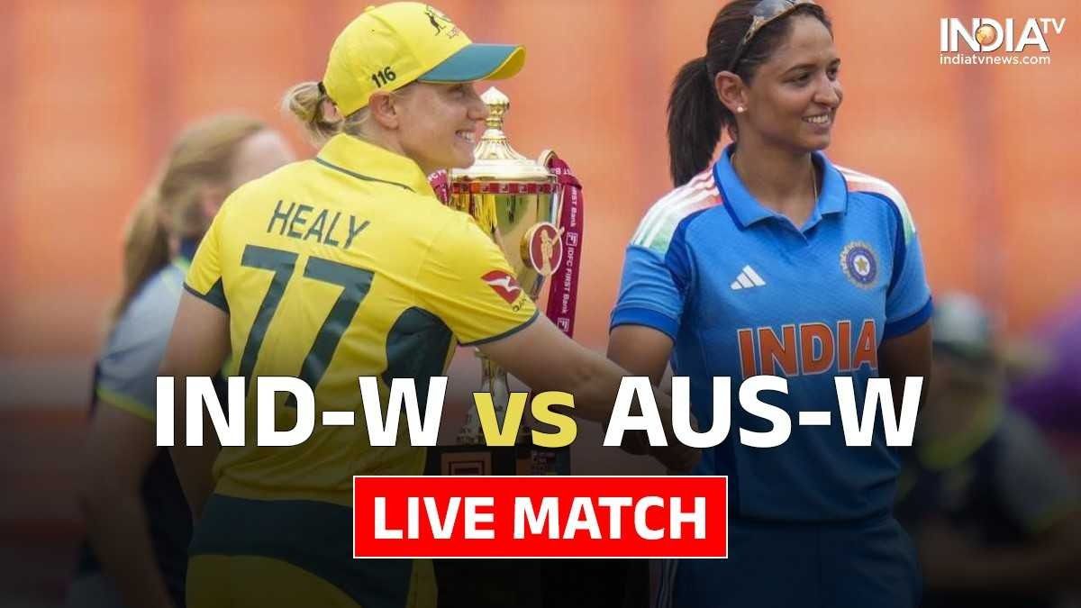IND-W vs AUS-W Live Cricket Score: India vs Australia third ODI updates ...