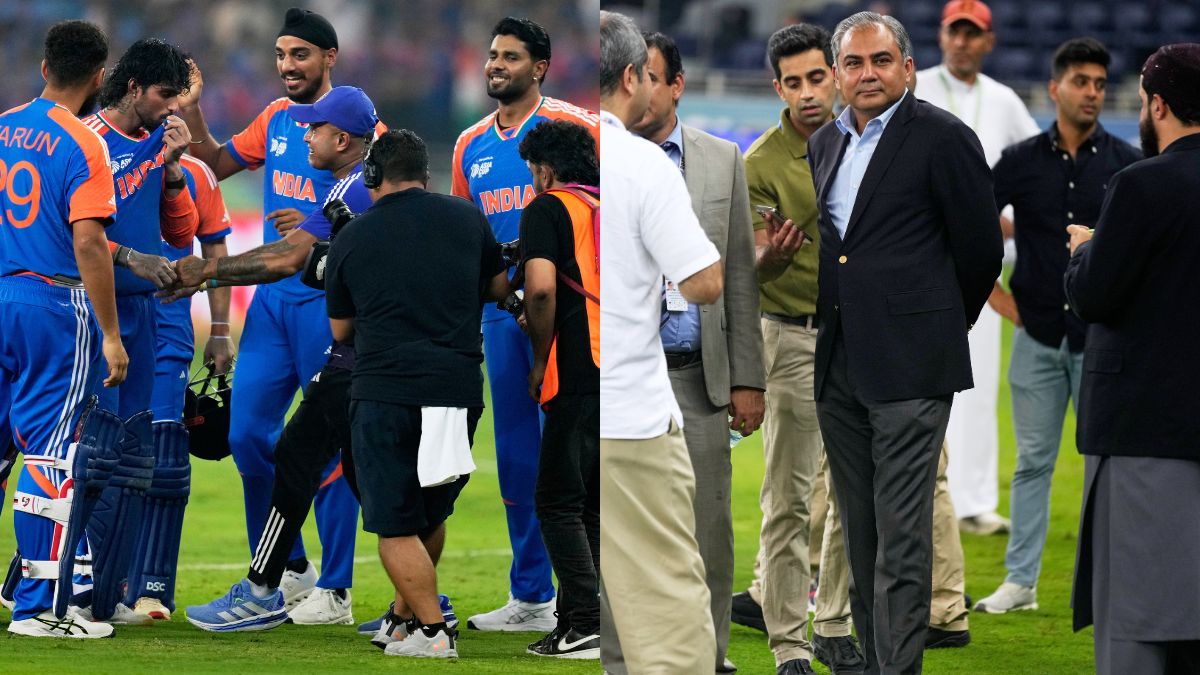 Indian players refuse to share stage with PCB Chairman Mohsin Naqvi at Asia Cup presentation ...