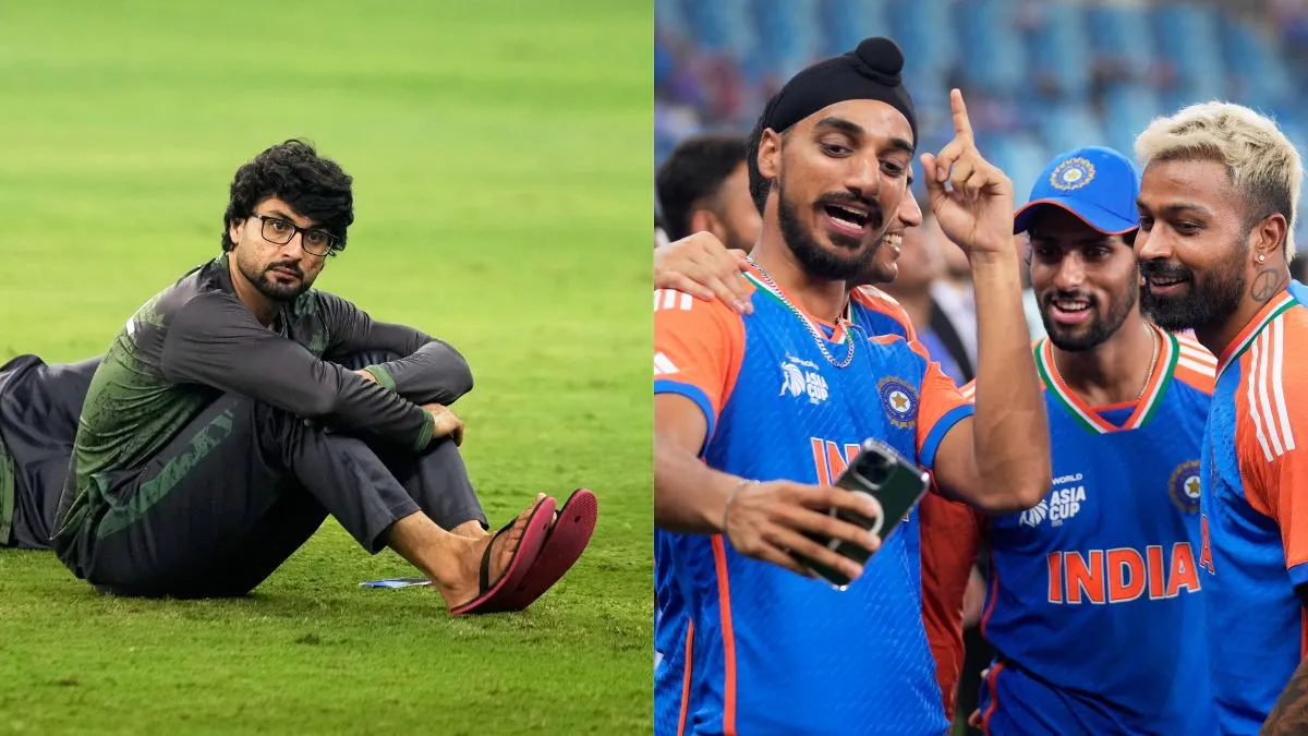 Indian players hilariously mock Abrar Ahmed's celebration after Asia Cup title triumph | Watch ...