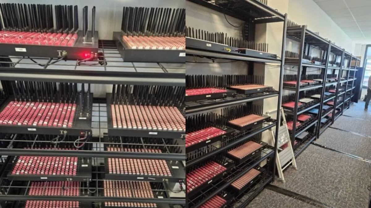 What is SIM farm like one found near the UN, and how does it threaten ...