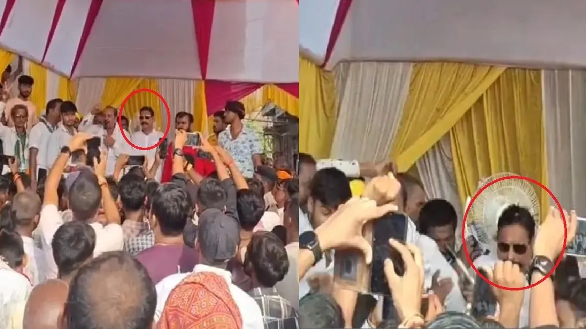Bihar strongman Anant Singh's stage collapses while campaigning in Rampur Dumra | VIDEO | Bihar ...