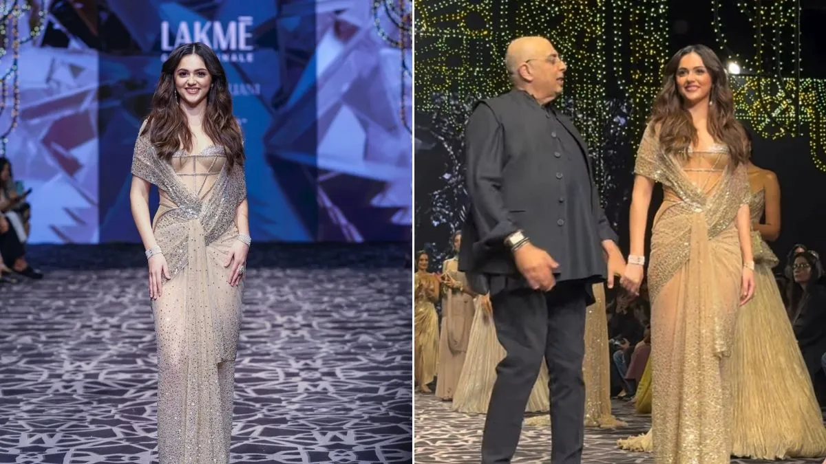 Lakmé × FDCI 2025: Aneet Padda turns showstopper for Tarun Tahiliani's ...